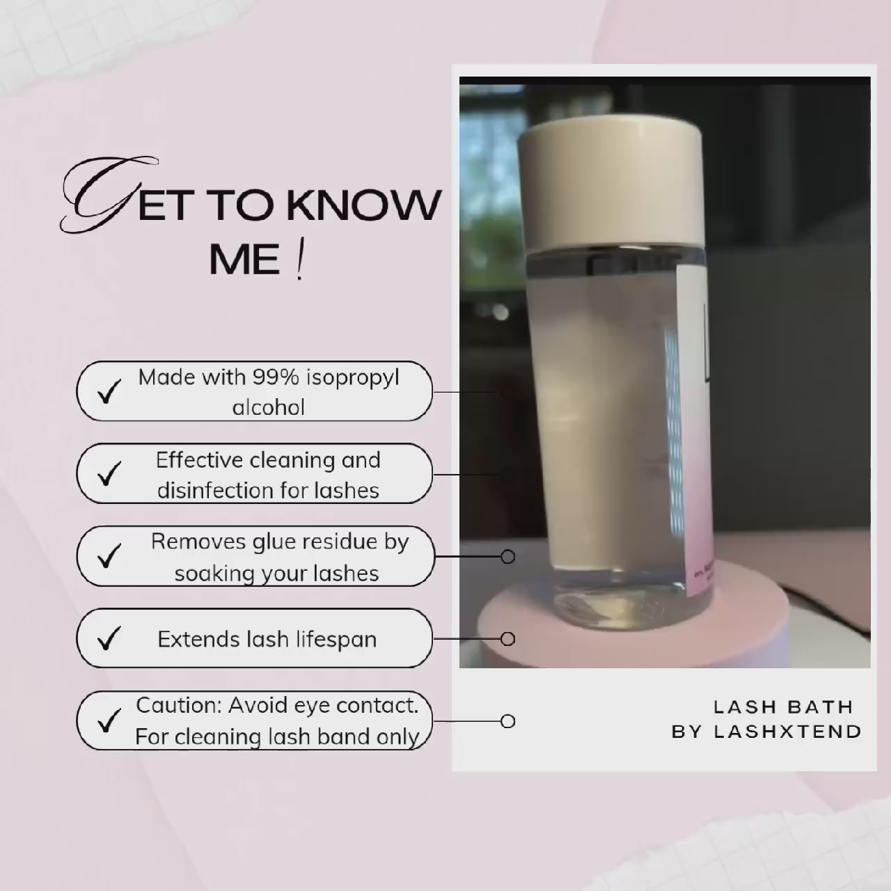 LashXtend Lash Bath 150ml for Sale Online